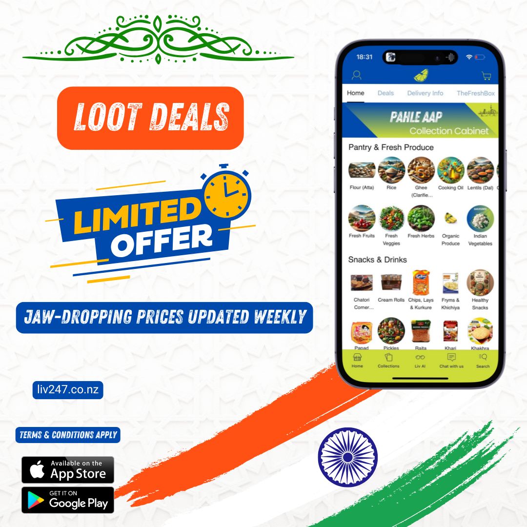 Liv247 New Zealand - Indian Groceries Delivered Free